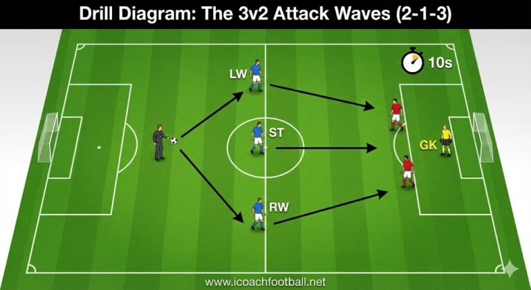 5 Best 7v7 Soccer Formations: Tactics, Diagrams & Drills